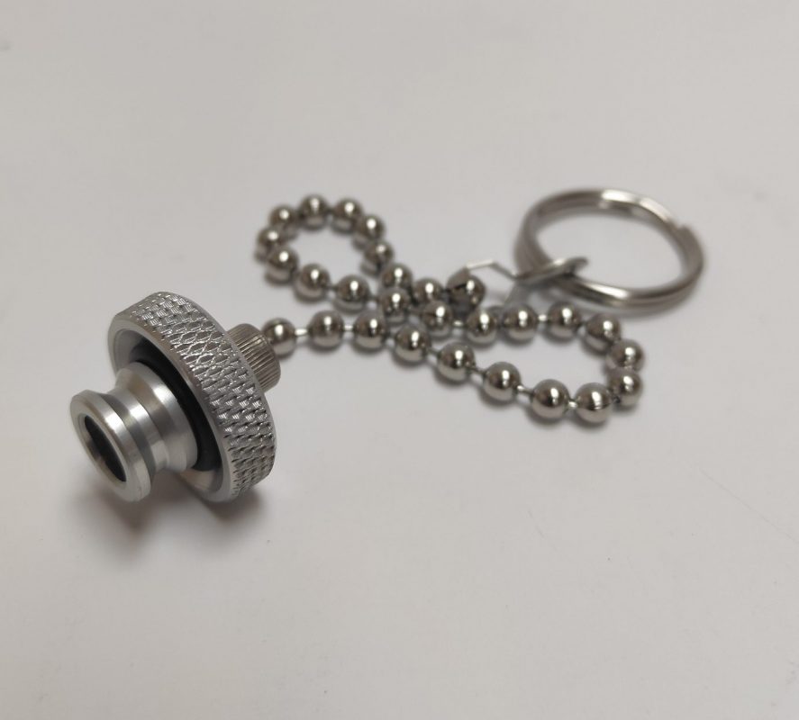 Millipore coupling cap with chain – Friol SL